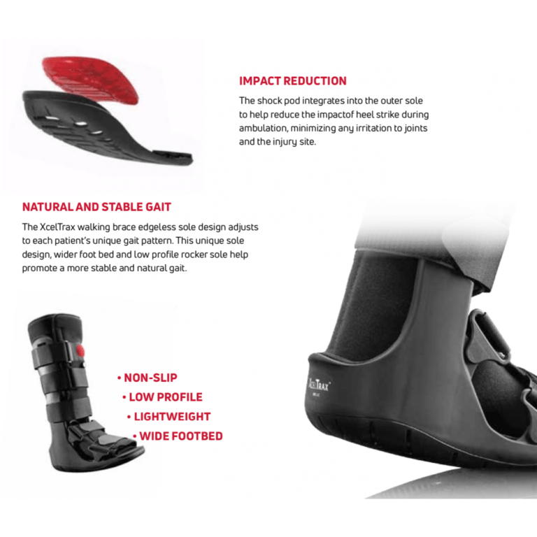 XcelTrax Air Tall Walker Moon Boot - The Mobility Store