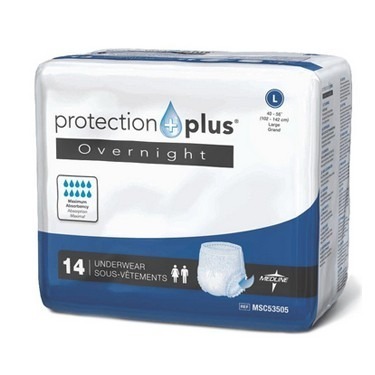 Protection Plus EC Underwear Overnight (Available in sizes: M to XL ...